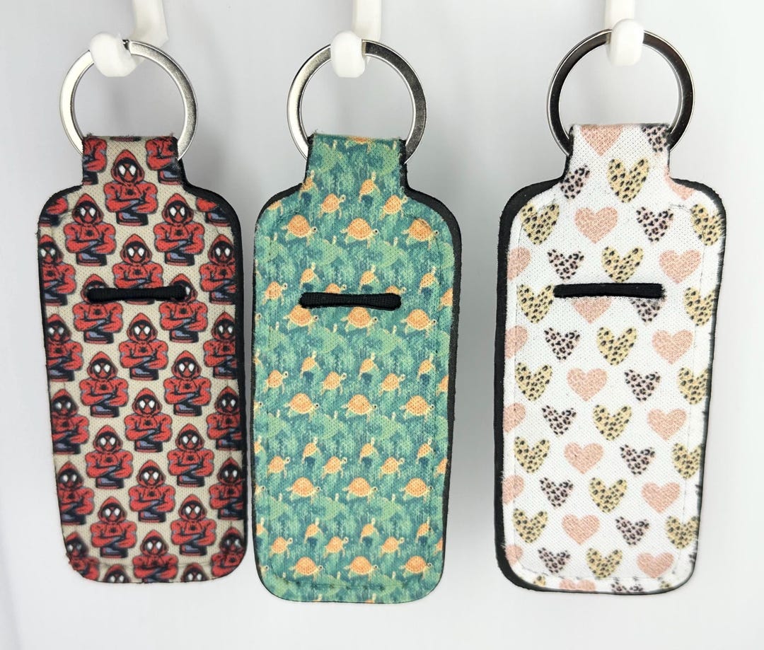 Chapstick Holder Keychain – Lip Balm Pouch – Cute, Practical Gift for ...