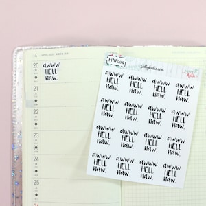 Sassy Stickers - Cursing Stickers - Curse Word Stickers - Swear ...