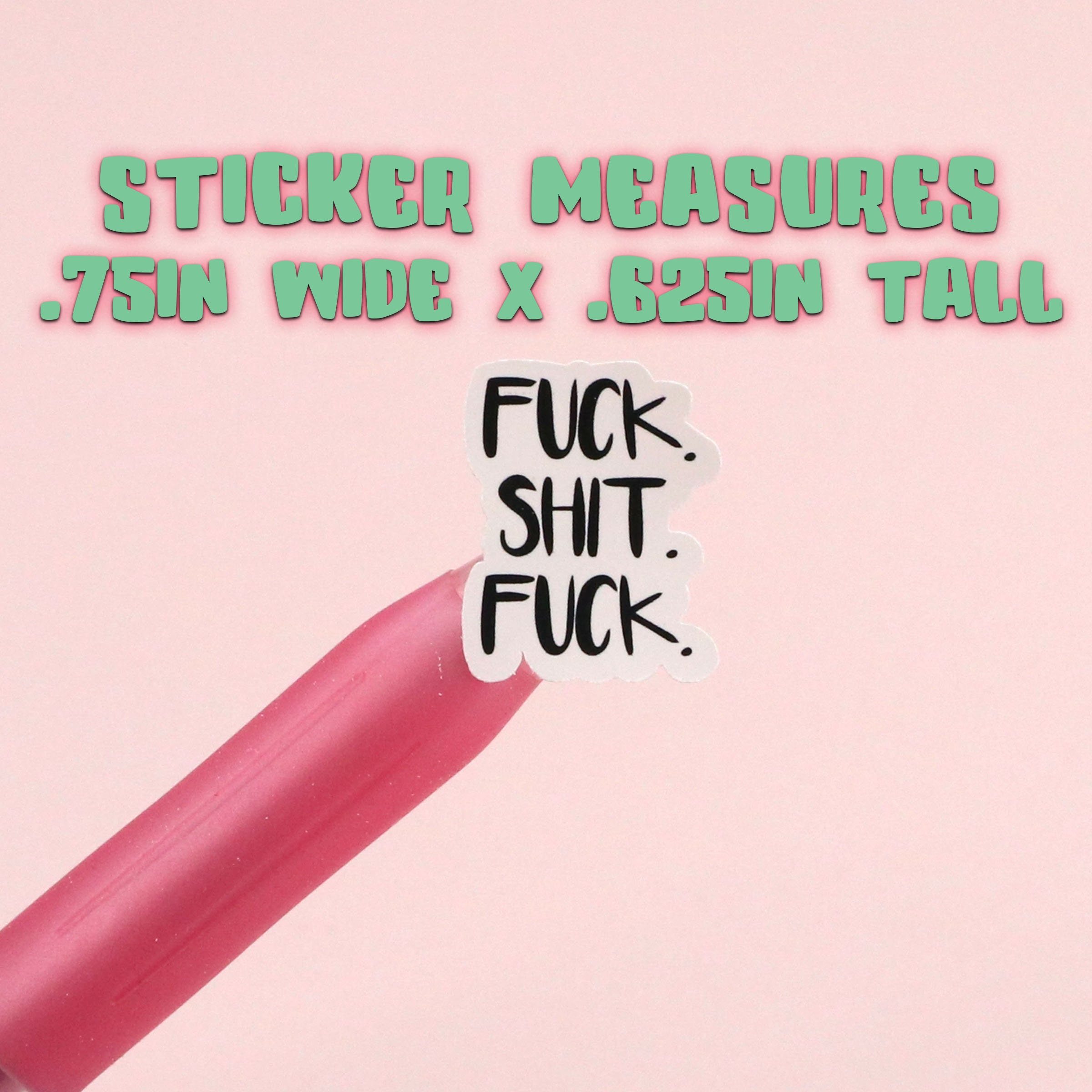 Sassy Stickers Cursing Stickers Curse Word Stickers - Etsy