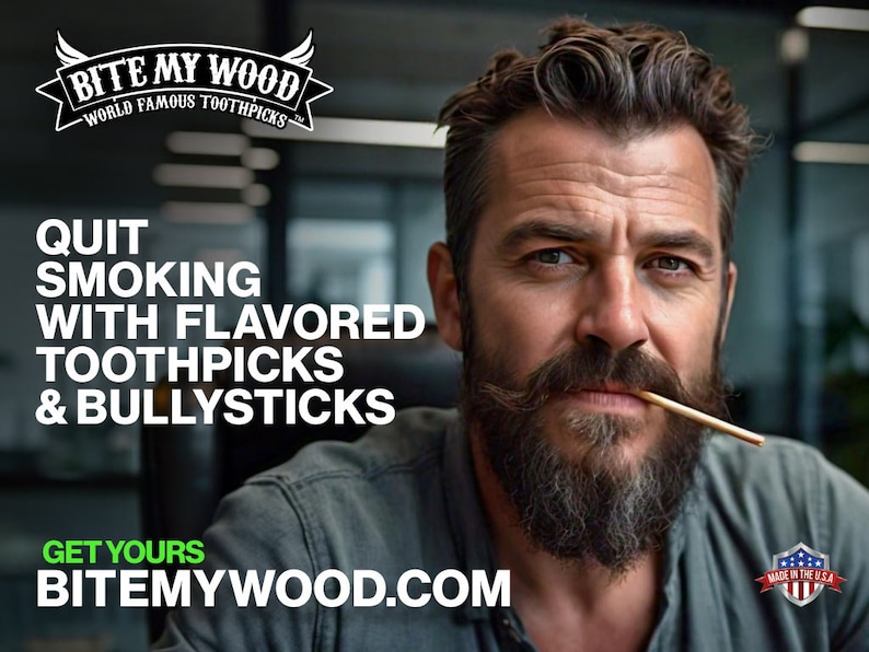 Flavored Birchwood Toothpicks USA Made - 5 Flavor Sampler Bags - Etsy