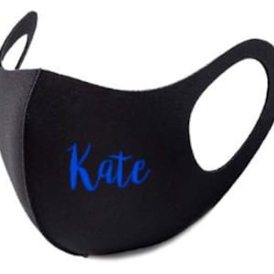 Personalized Reusable Face Masks, Masks to Help Not Touch Your Face ...
