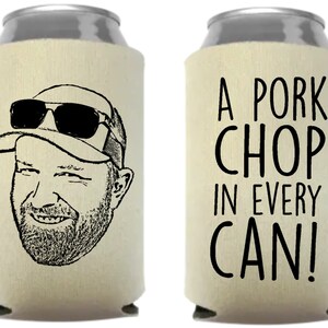 12 Cooler Pack Custom Face Coolers, Custom Art, Personalized Can Cozy ...