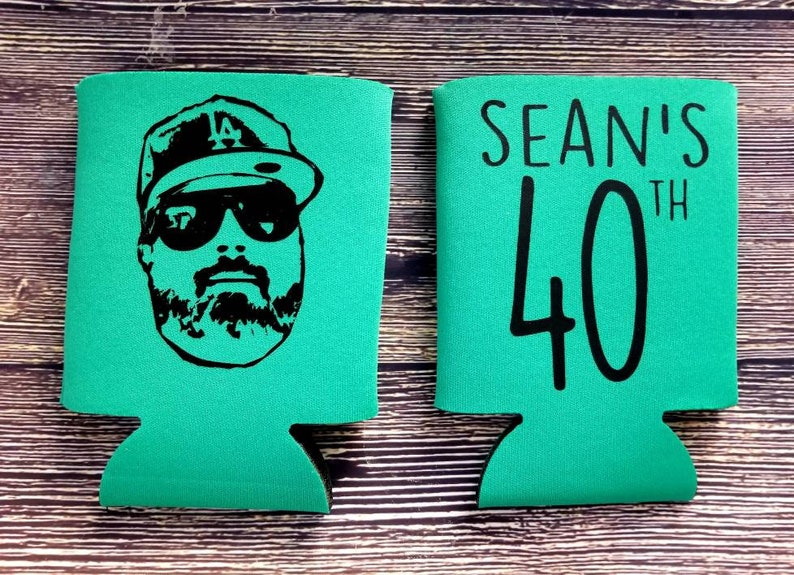 Cartoon Pic Can Coolers Bday Party Coolers Beer Holders - Etsy