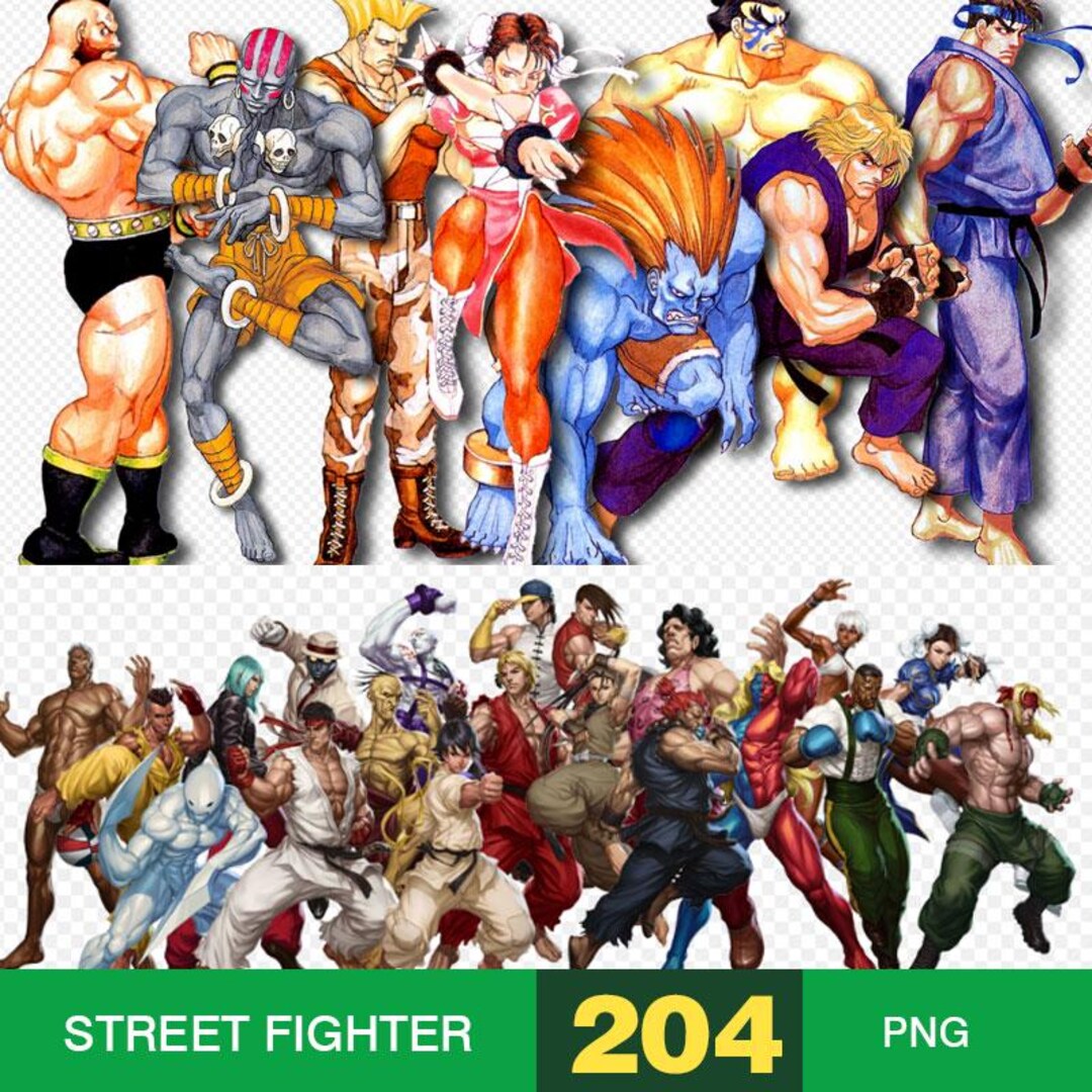 204 Street Fighter,printable Designs,gift Friends Family,graphic Design ...