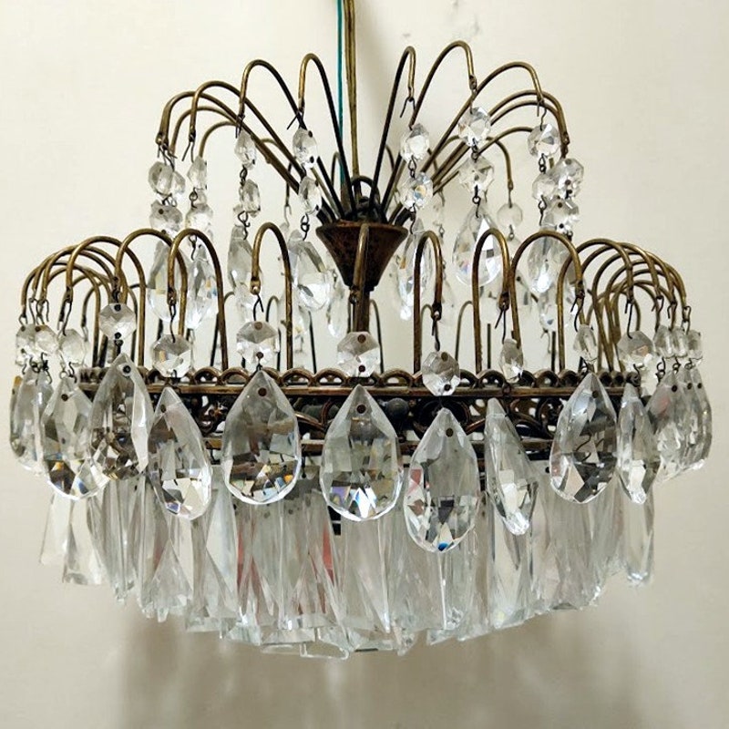 Waterfall Chandelier - Etsy