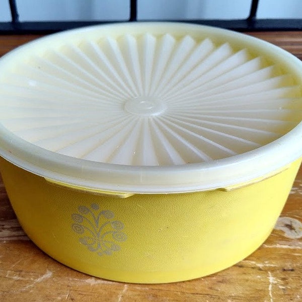 Yellow Tupperware - Etsy