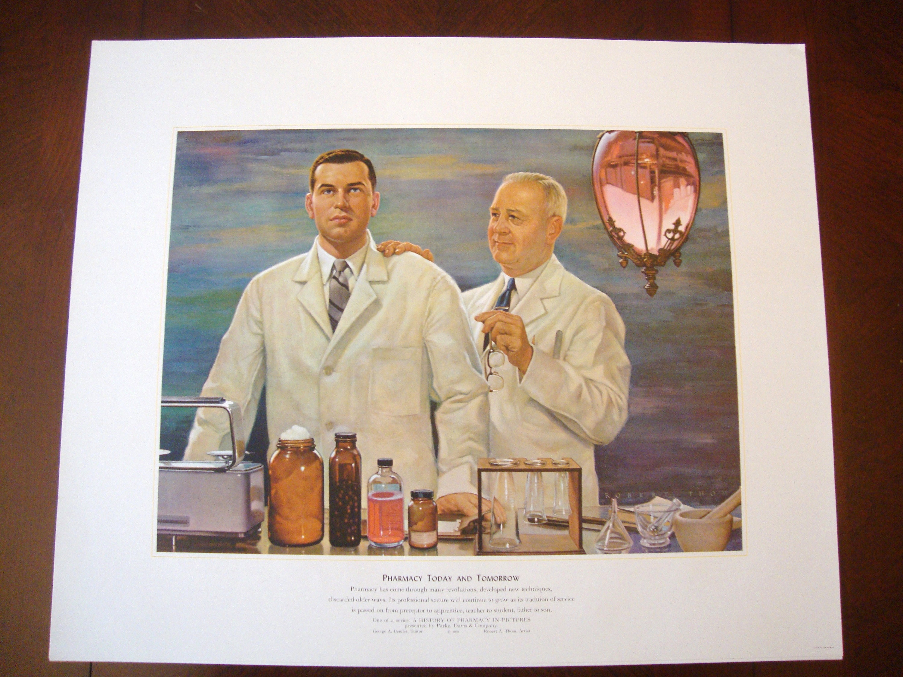 Vintage a History of Pharmacy in Pictures by Parke Davis Complete Set ...