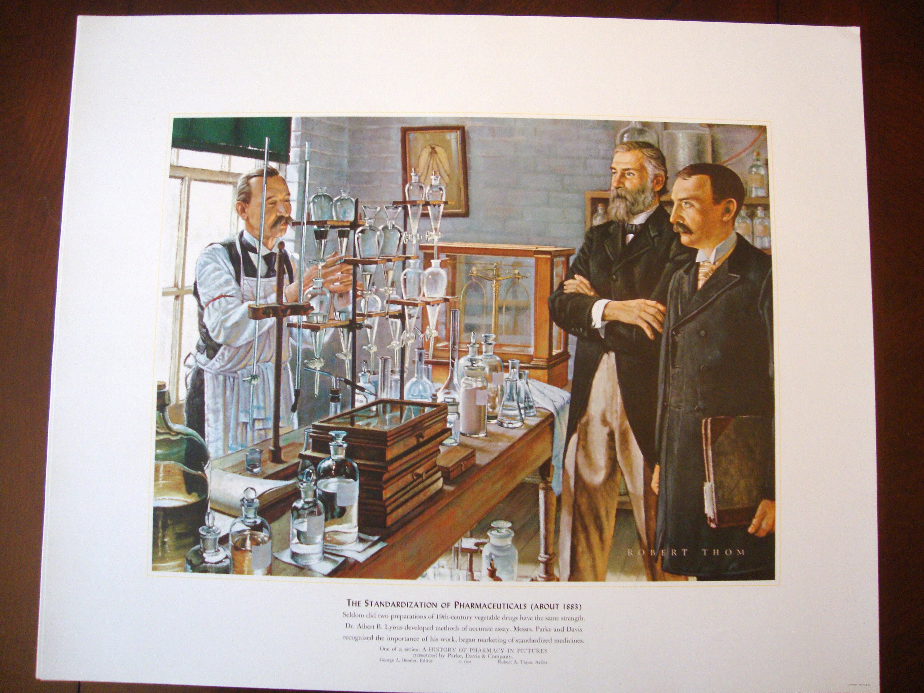 Vintage a History of Pharmacy in Pictures by Parke Davis Complete Set ...