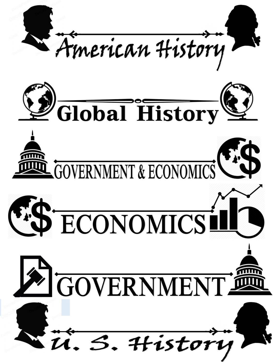 Social Studies Teacher Subject Stickers - Etsy