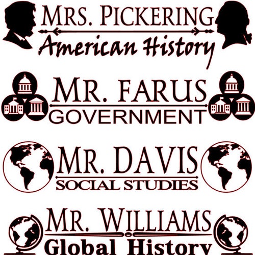 Social Studies Teacher Subject Stickers - Etsy