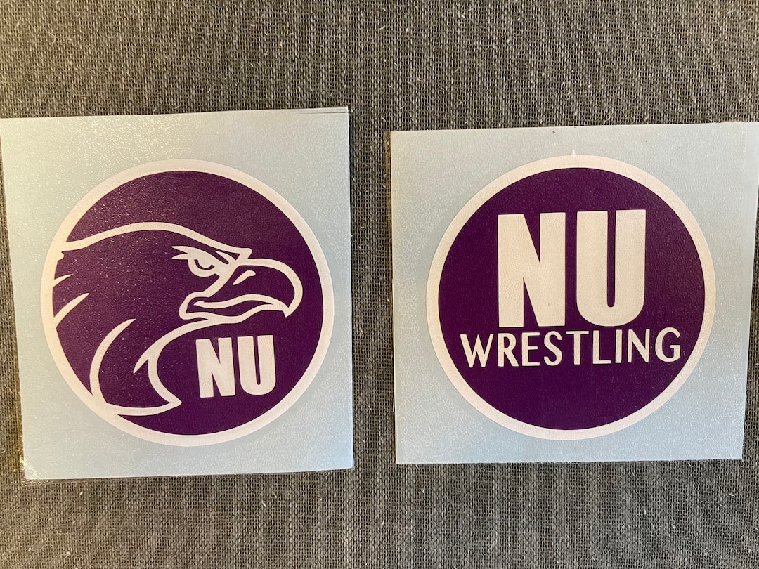 New Ulm HS Vinyl Wrestling Headgear Decals - Etsy