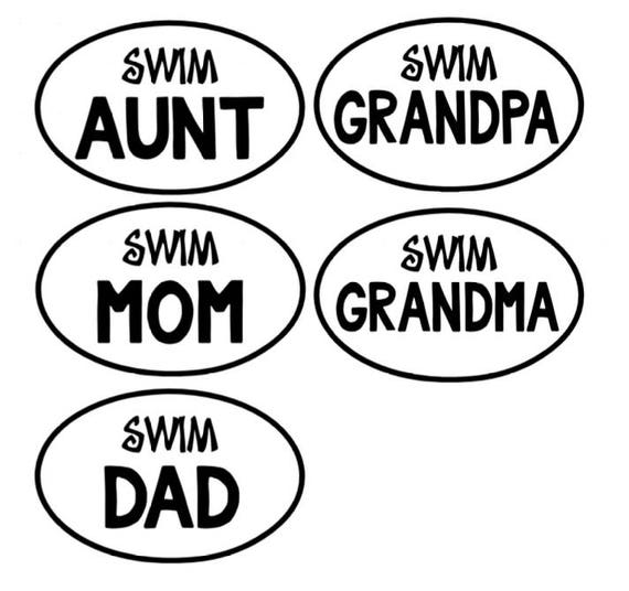 Swim Family Magnet - Etsy