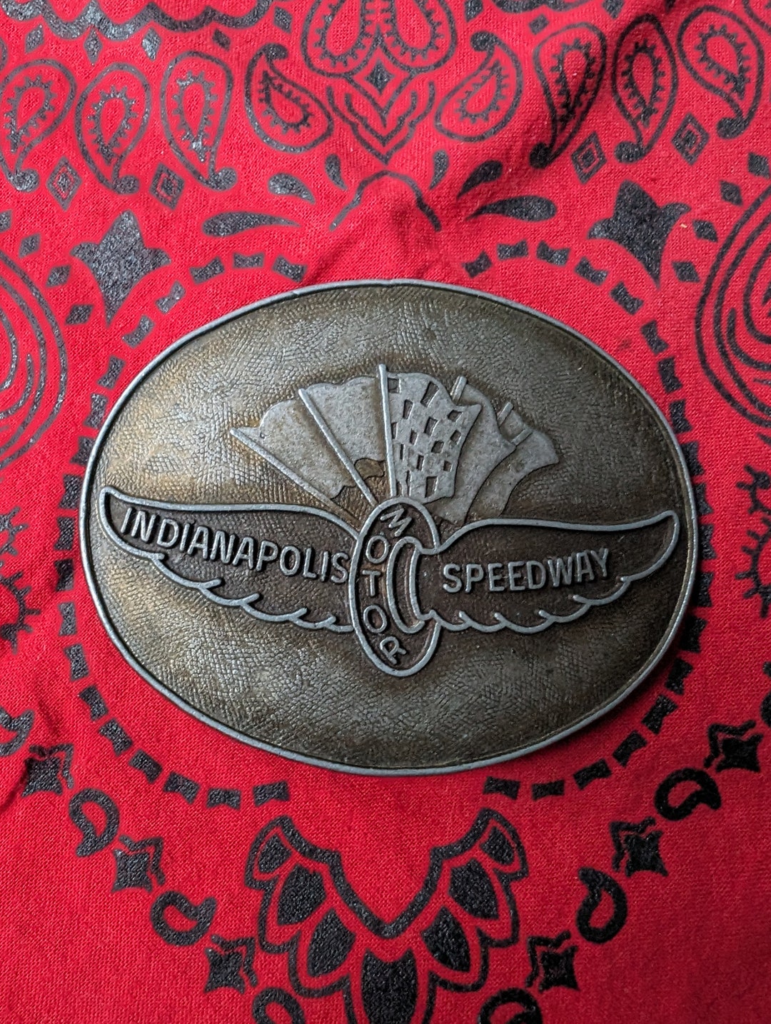Indianapolis Motor Speedway Indy 500 Vintage Belt Buckle - Etsy
