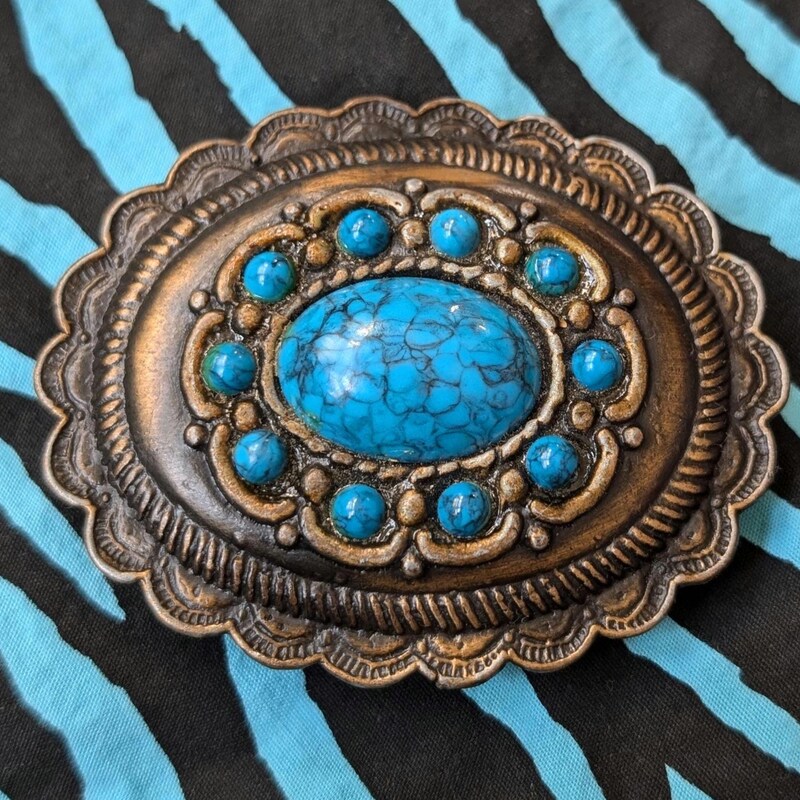 Concho Belt Buckle - Etsy