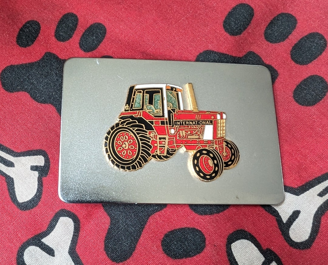 International Tractor Farmer Vintage Belt Buckle - Etsy