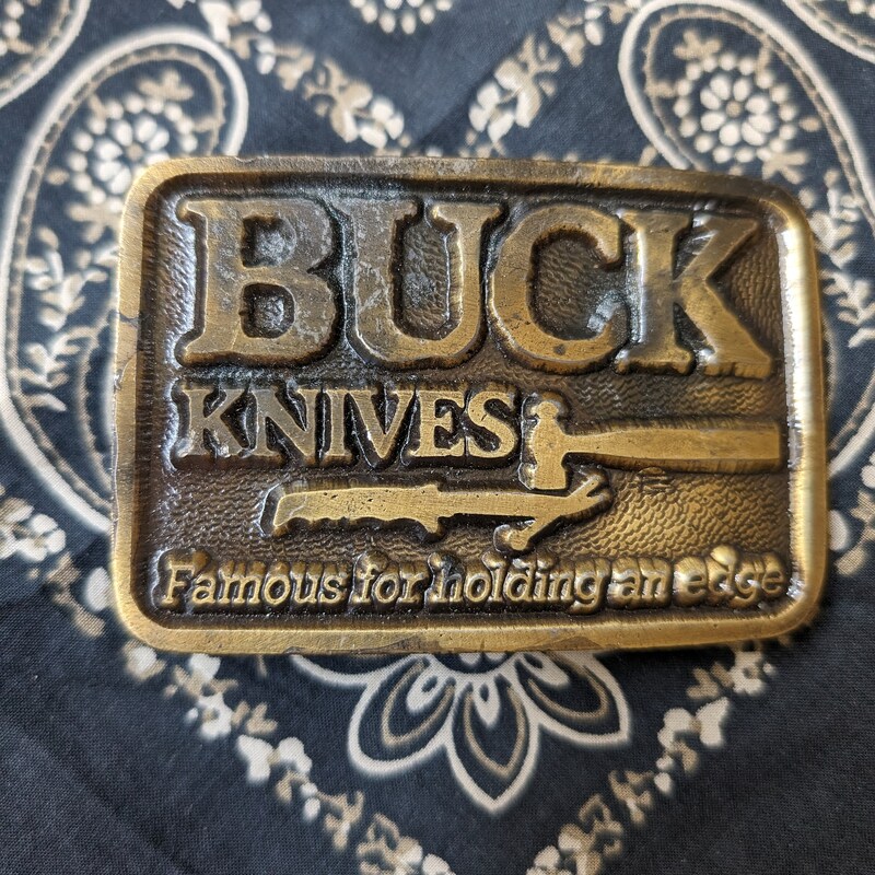 Belt Buckle With Hidden Knife - Etsy