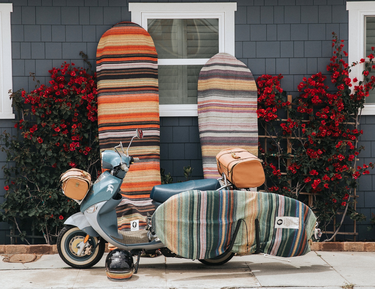 Surfboard Sock / Surfboard Bag / Upcycled Cotton Surf Sock: Grey ...