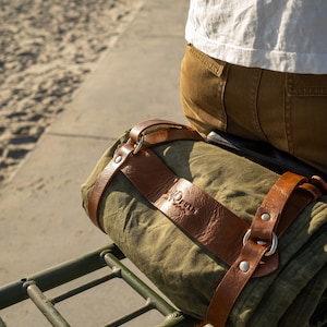 Waxed Canvas Blanket / Waterproof Blanket Camping Blanket Cowboy Roll ...