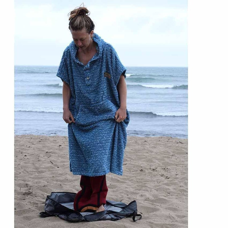 Surf Poncho Changing Robe Hooded Towel Surf Hoodie Swim | Etsy