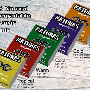 Surf Kit | Surfer Gift W/ Surf Wax Container, Surf Wax Scraper, Organic ...