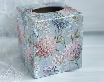 Floral Tissue Box | Etsy