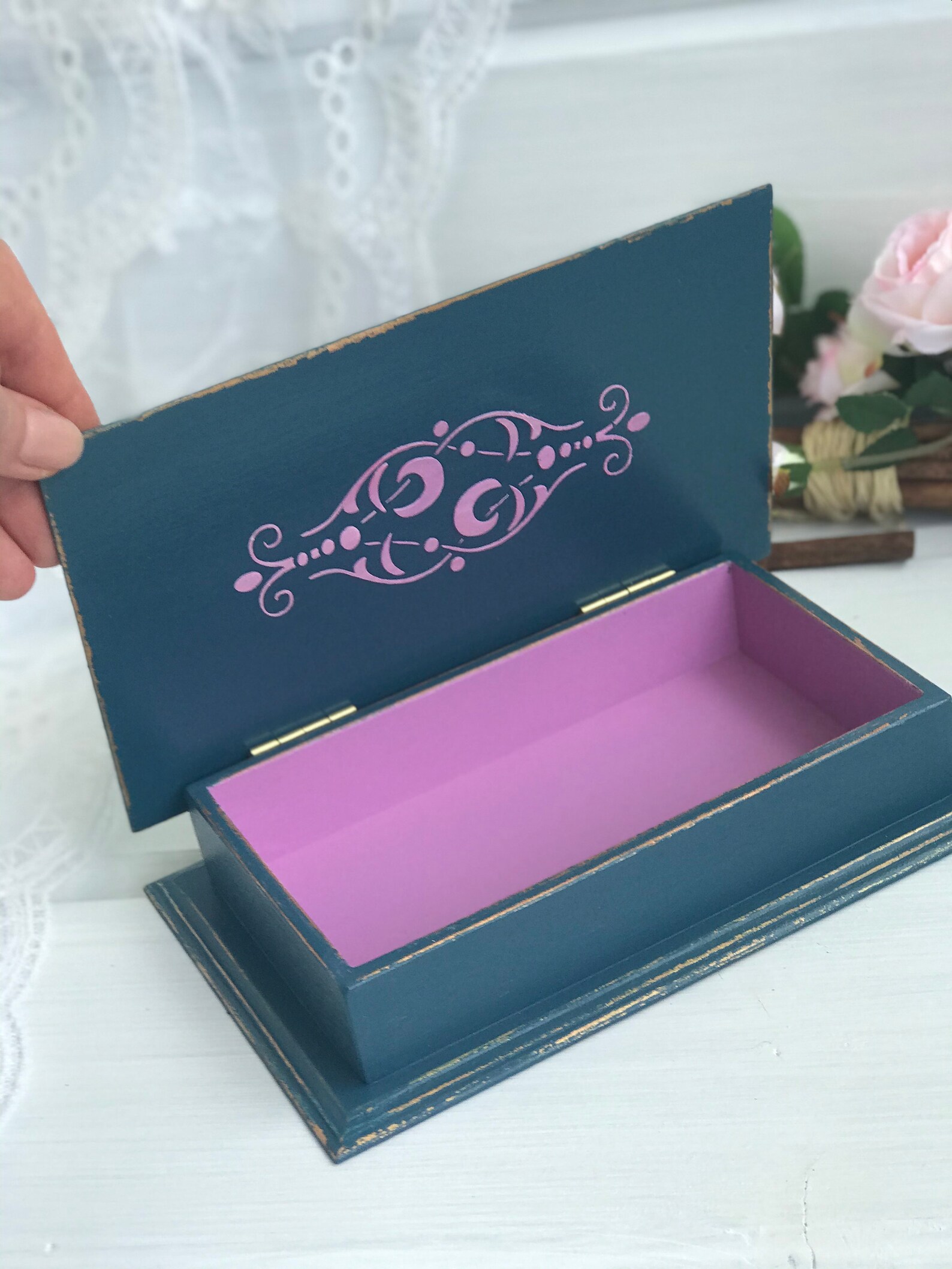 Peacock Jewelry Box Peacock Gifts Christmas Gift for Women | Etsy