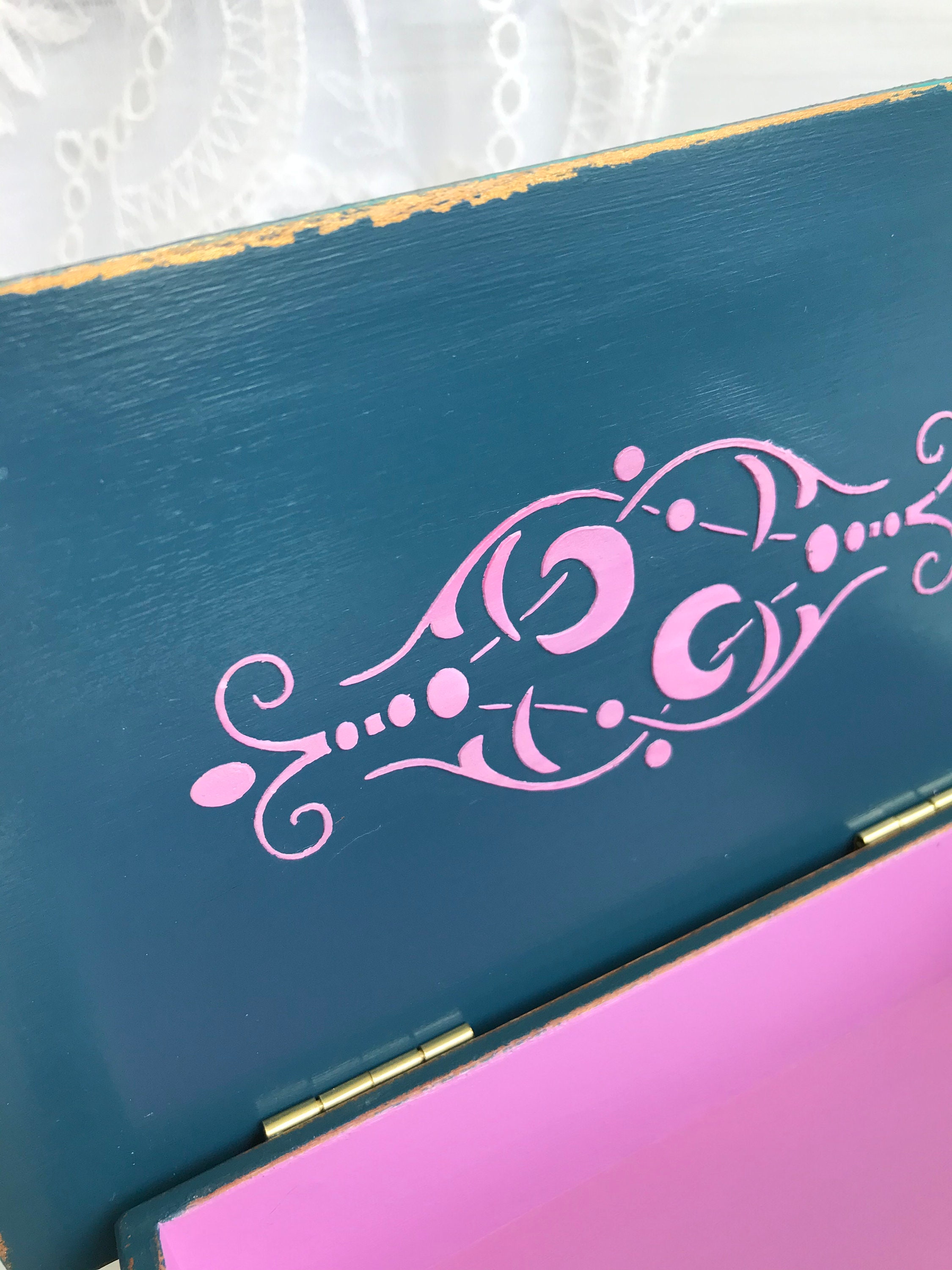 Peacock Jewelry box Christmas unique gift for women Peacock | Etsy