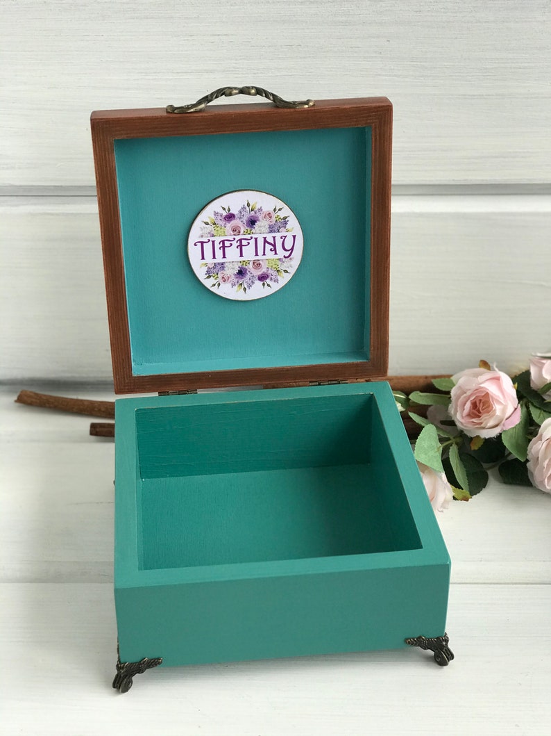 Peacock Jewelry Box Personalized Wooden Keepsake Box Peacock - Etsy