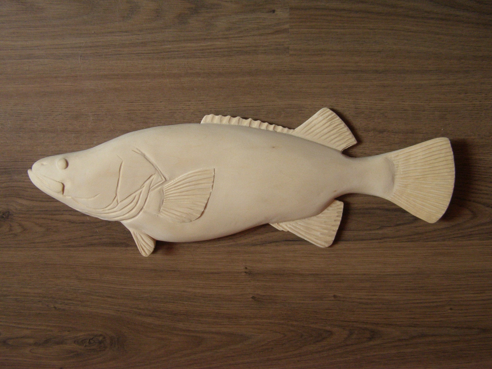46 cm 3D wall wooden sculpture of Murray Cod fish | Etsy