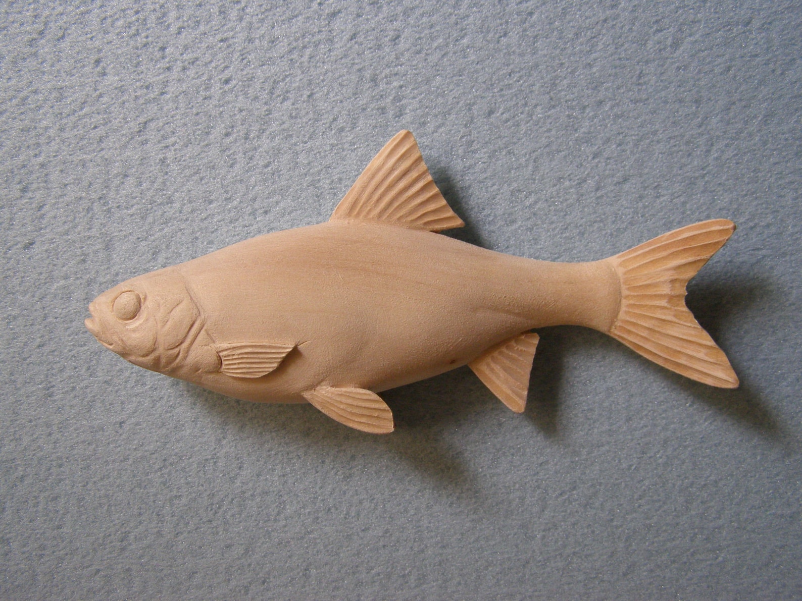 20 Cm 3D Wooden Sculpture of Fish Plotva RUTILUS RUTILUS | Etsy