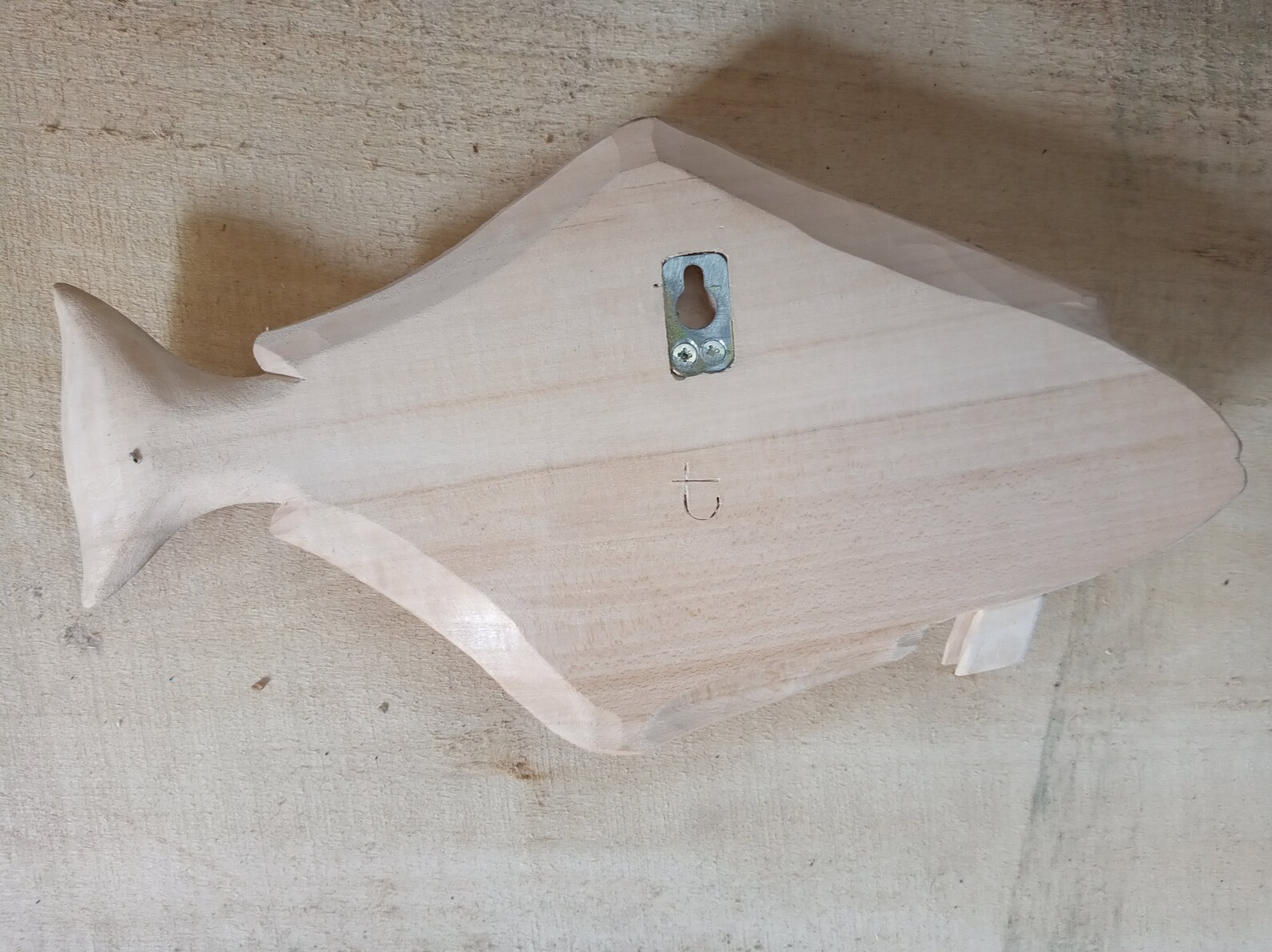 30 Cm 3D Wall Wooden Sculpture of Fish Kambala Halibut | Etsy