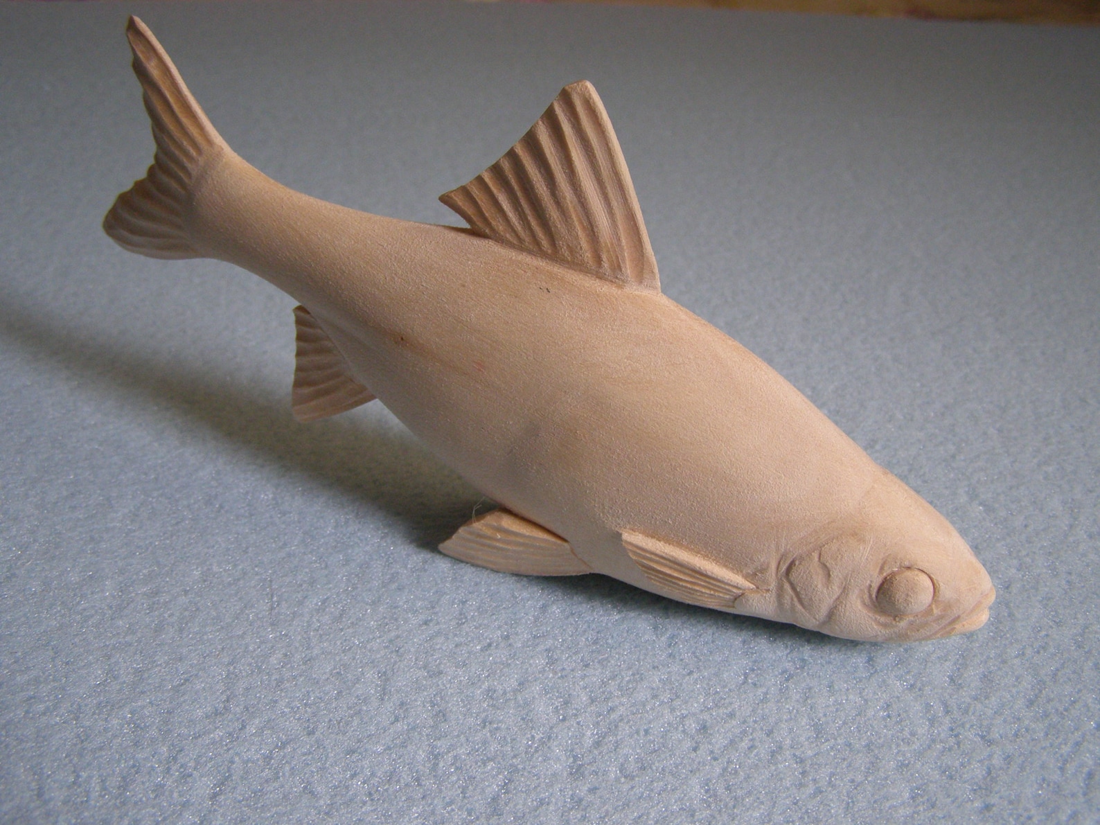 20 Cm 3D Wooden Sculpture of Fish Plotva RUTILUS RUTILUS | Etsy