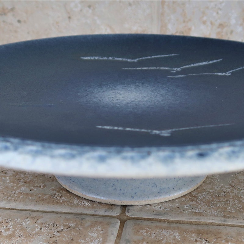 Pottery Cake Stand - Etsy