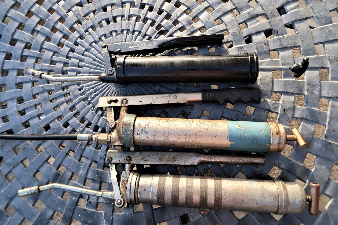 Collection of Vintage Grease Guns~ Grease Guns~lincoln~lubir~ and the ...