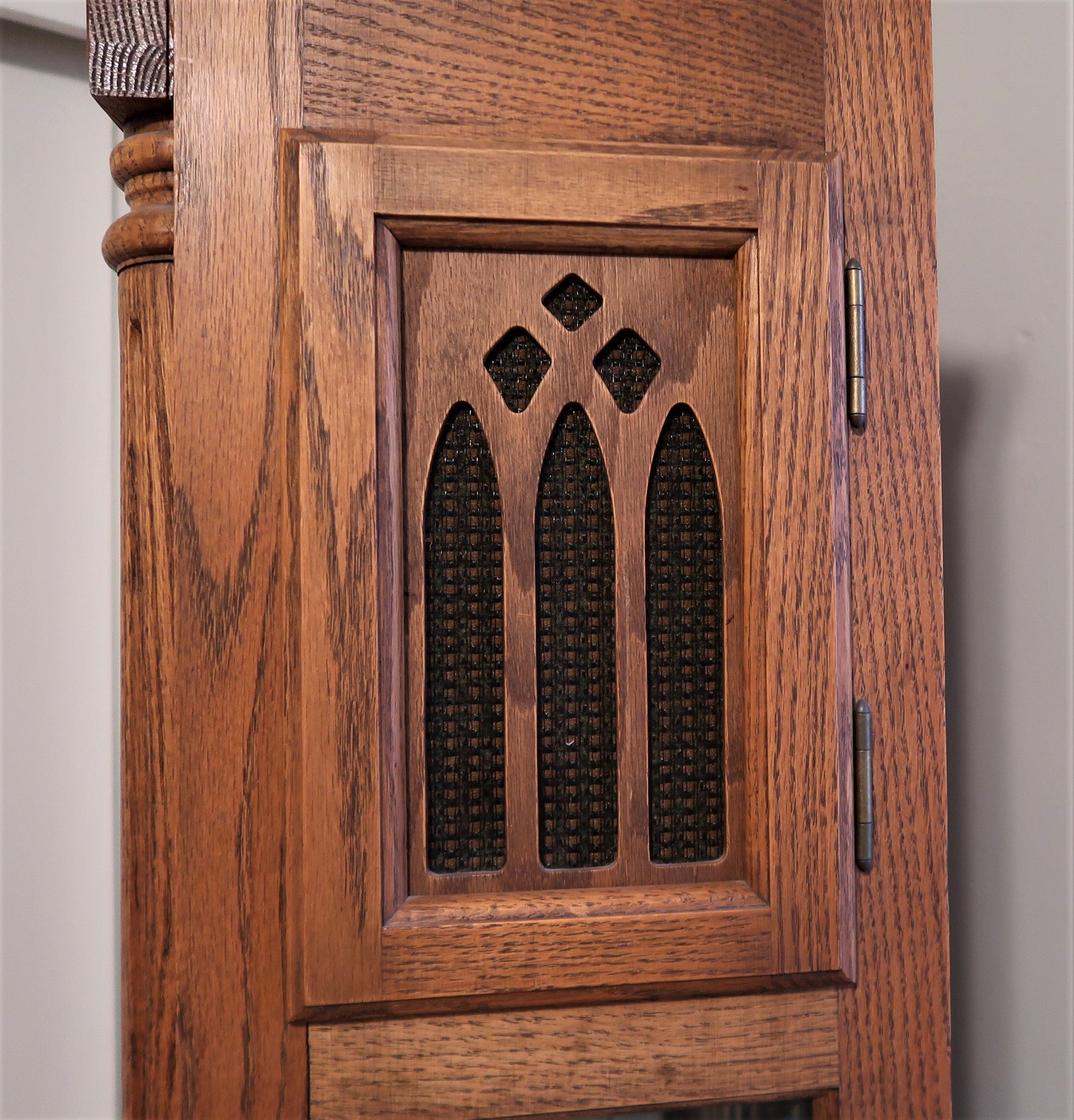 Emperor Clock Company Solid Oak Grandfather Clock Weight Driven ...