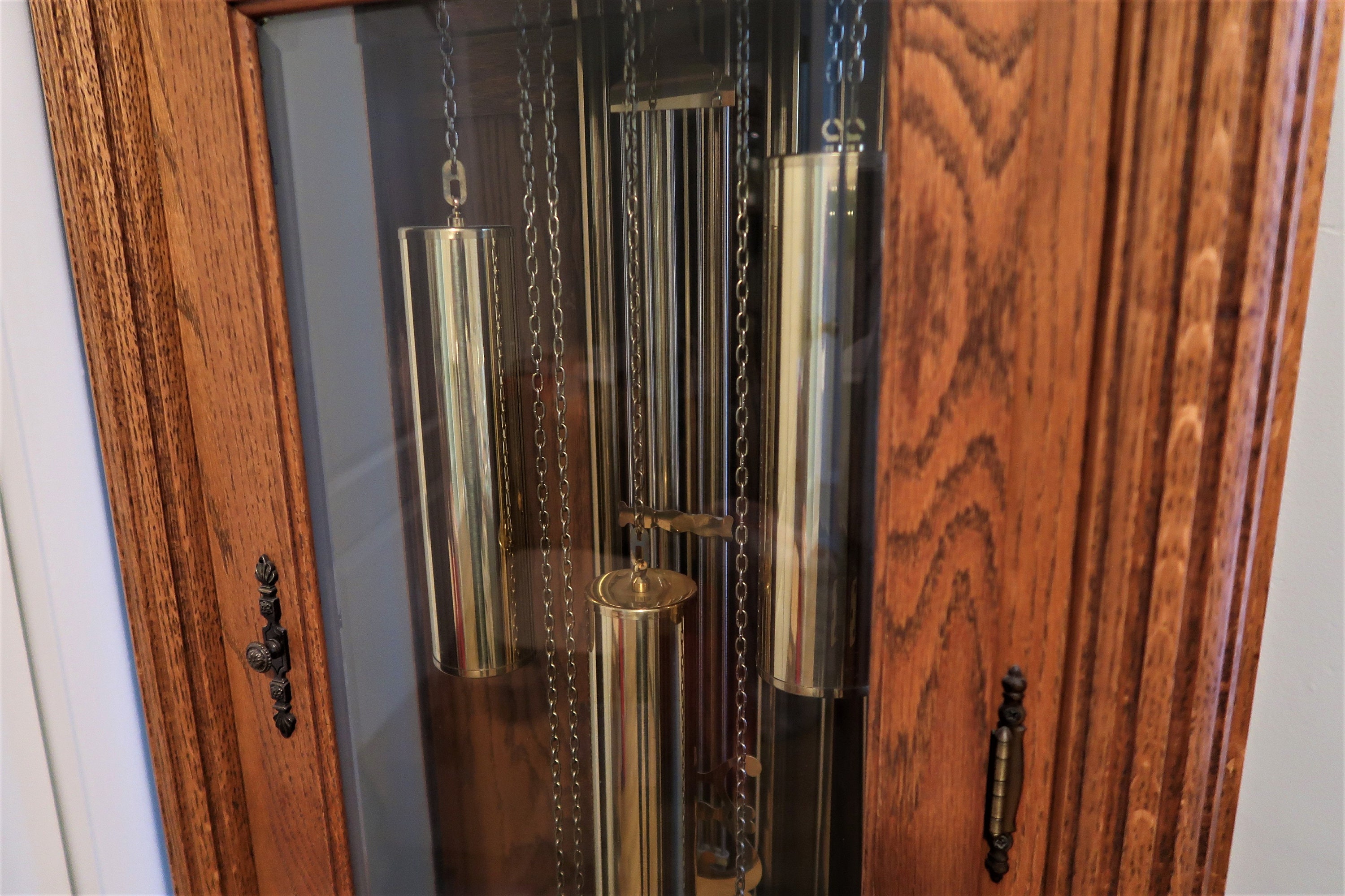 Emperor Clock Company Solid Oak Grandfather Clock Weight - Etsy