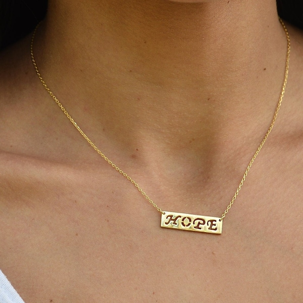 Hope Necklace - Etsy