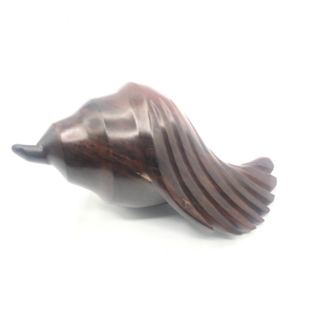 Hand Crafted Iron Wood Conch Shell - Etsy