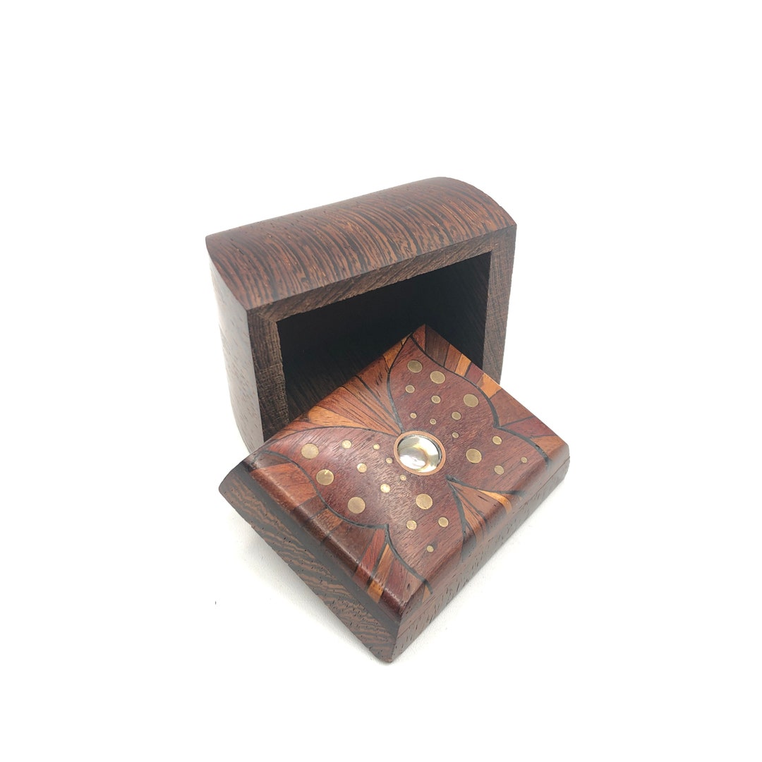 Small Inlay Marquetry Butterfly Box - Etsy