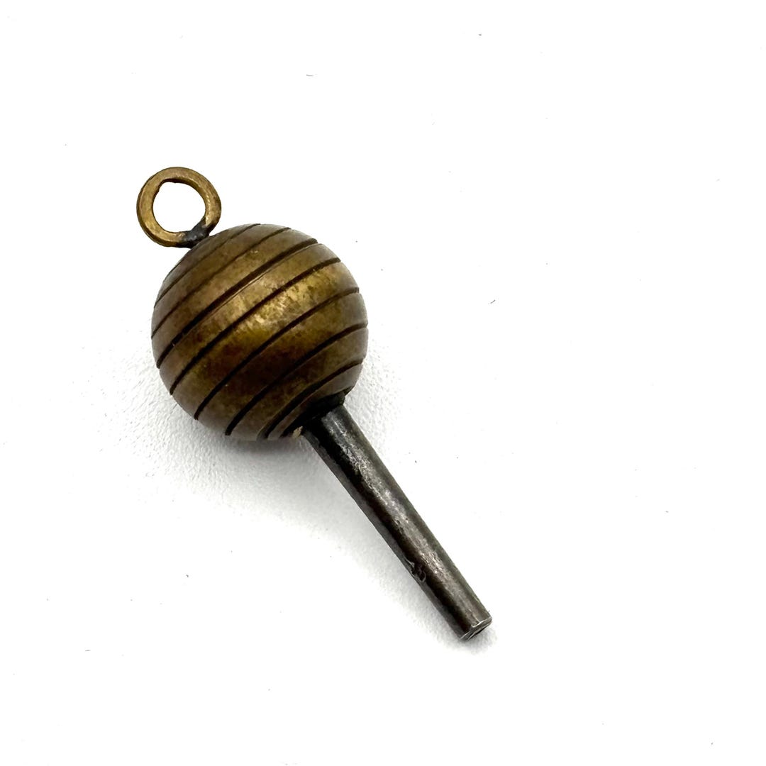 Unique Victorian Spherical Watch Key - Etsy