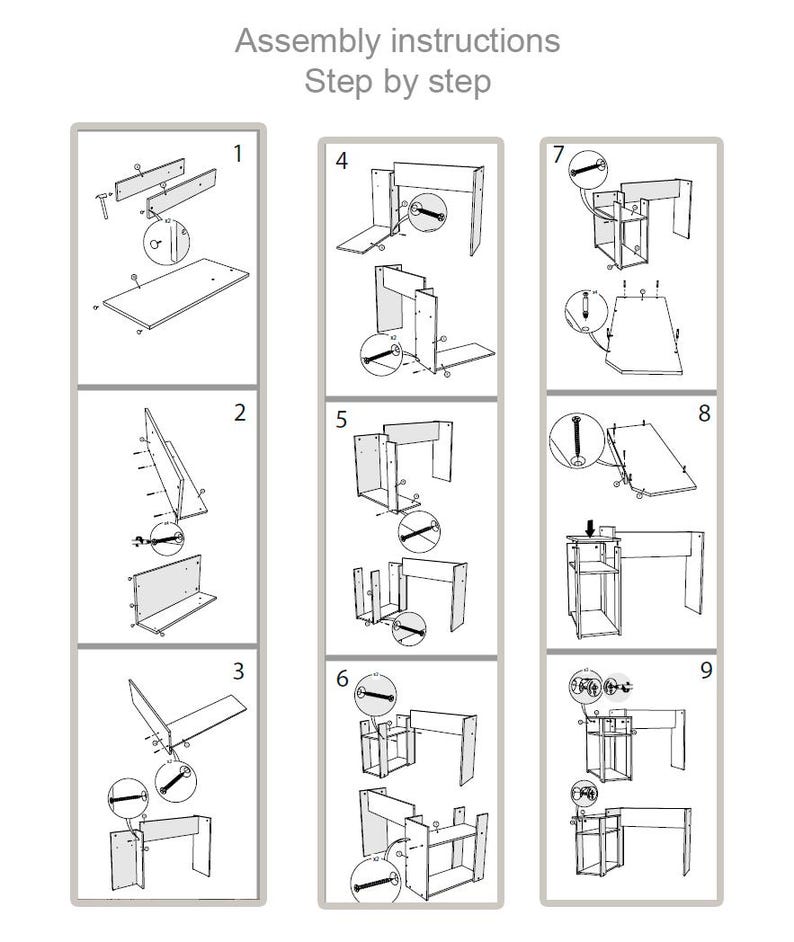 Detailed Plans to Construct the Gamer Desk MAX, Digital Files ...
