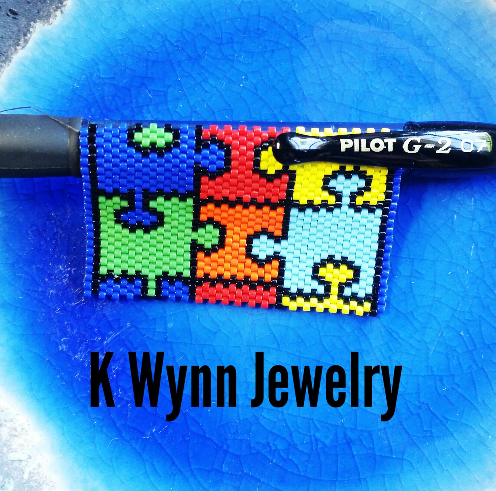BEAD PATTERN Puzzle Pieces Autism Awareness_pen Cover - Etsy