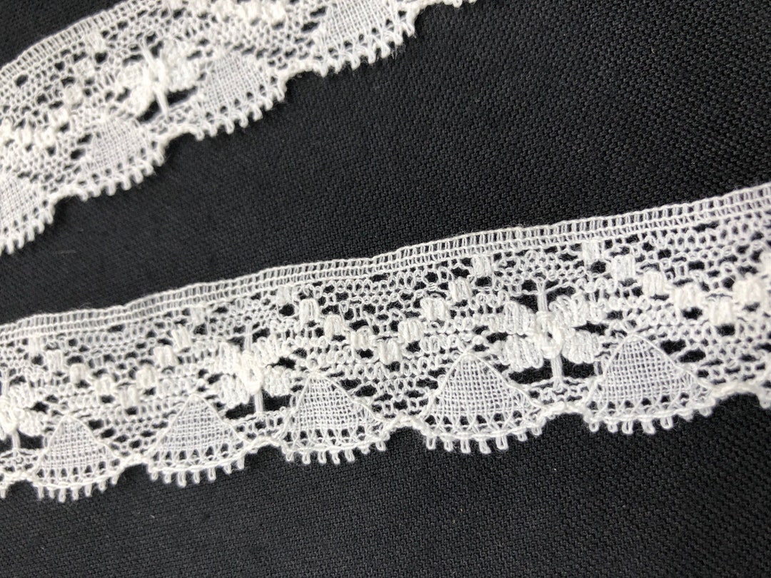 Vintage White Trim, 1 Inch Wide, 3 Yards Long - Etsy
