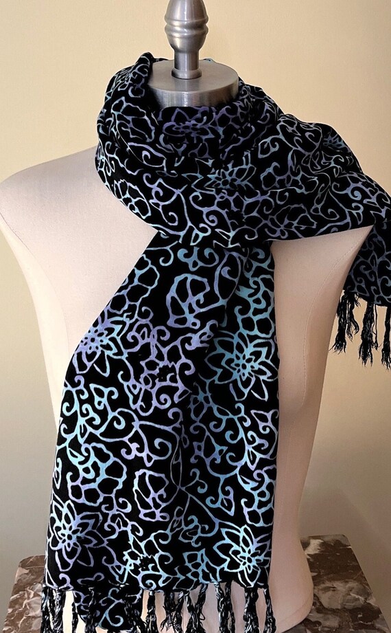 long scarf purple and - Gem