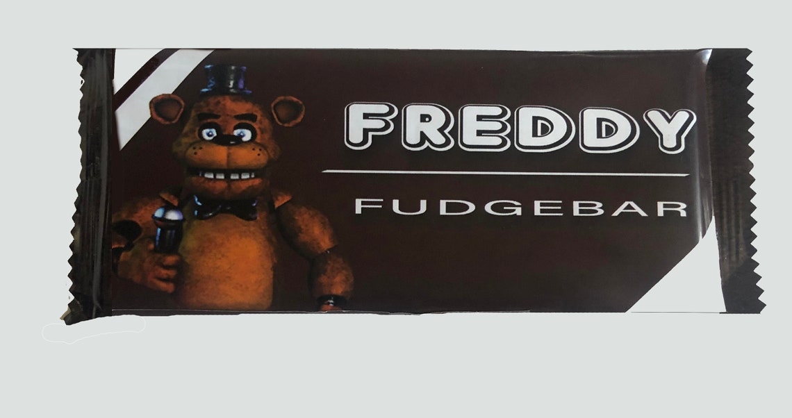 Five Nights at Freddy's Fudge Bar Wrapper - Etsy