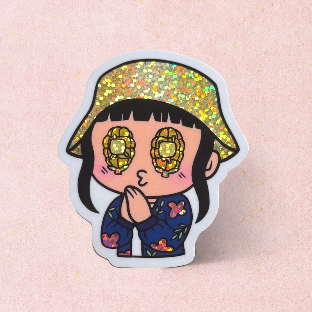 Zoey Corn Eyes Vinyl Sticker - Etsy