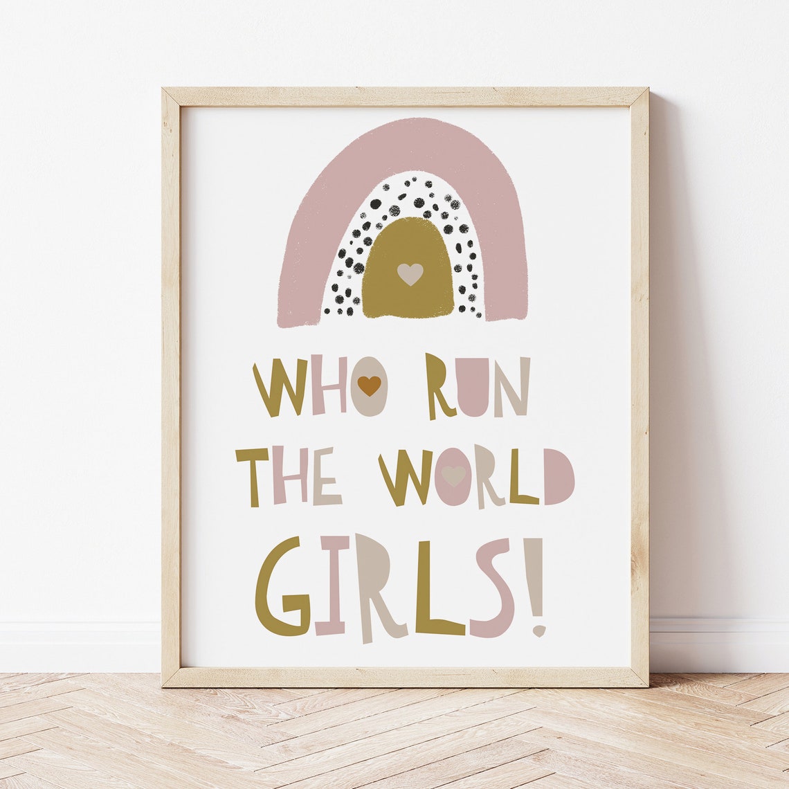 Girls Room Wall Art Prints Posters Pictures 3 pack Scandi | Etsy