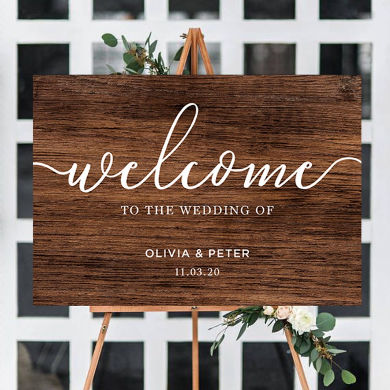 Wooden Sign Wedding - Etsy