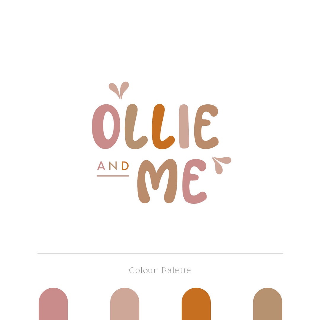 Premade Colourful Bold Logo Design Template, Fun Cafe Small Business ...