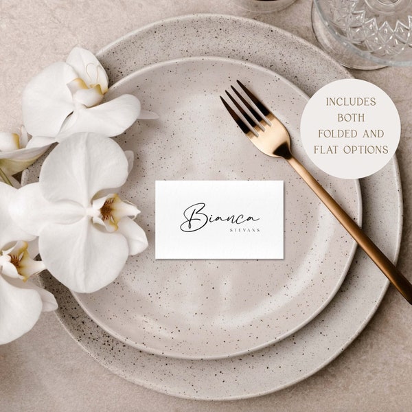 Menu Place Cards - Etsy